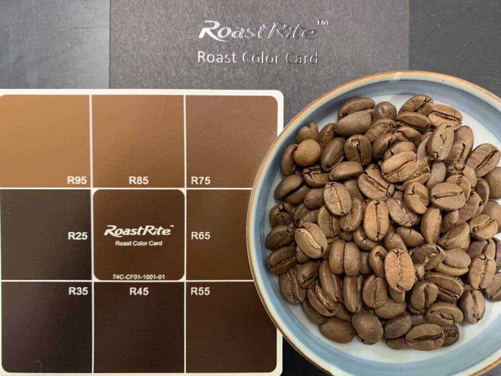 焙煎度合いの色での判断 (Roast Color Matrix RC-790) | KAZUHICOFFEE 珈琲焙煎＆科学的アプローチ